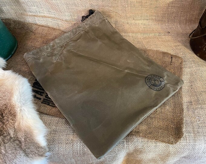 OILSKIN / WAXED CANVAS Frying Pan Bag - Etsy