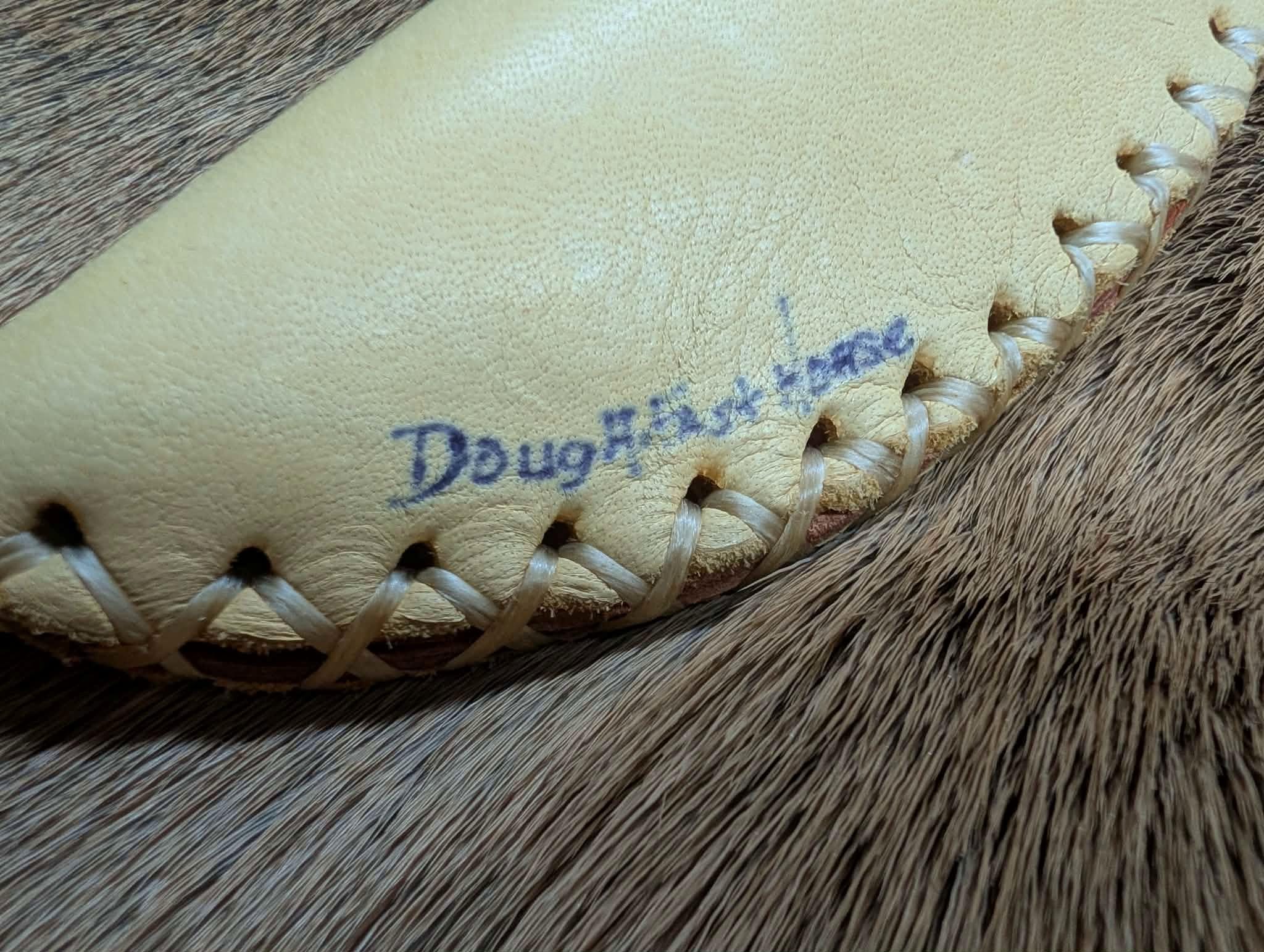 Vintage Douglas A. Fast Horse Hand Forged Knife – Lakota Beaded Sheath ...