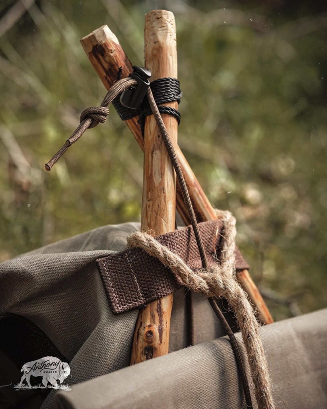 XL Haversack Bushcraft Haversack Survival Kit Waxed Canvas - Etsy Australia