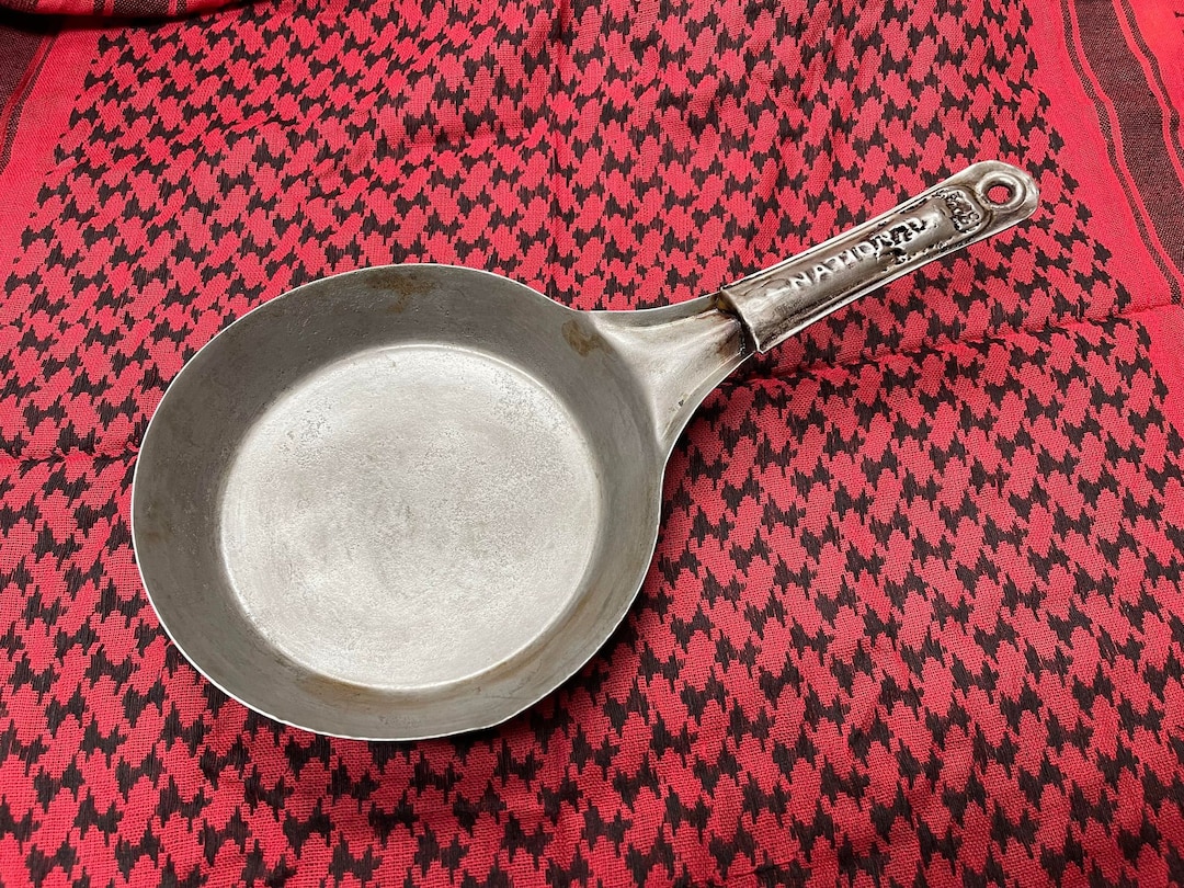 NATIONAL Cold Handle Skillet 39 1/2, 6 Cowboy Skillet, Camping ...