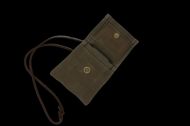 EDC Pouch Waxed Canvas Compass Pouch Vintage Camping Gear - Etsy