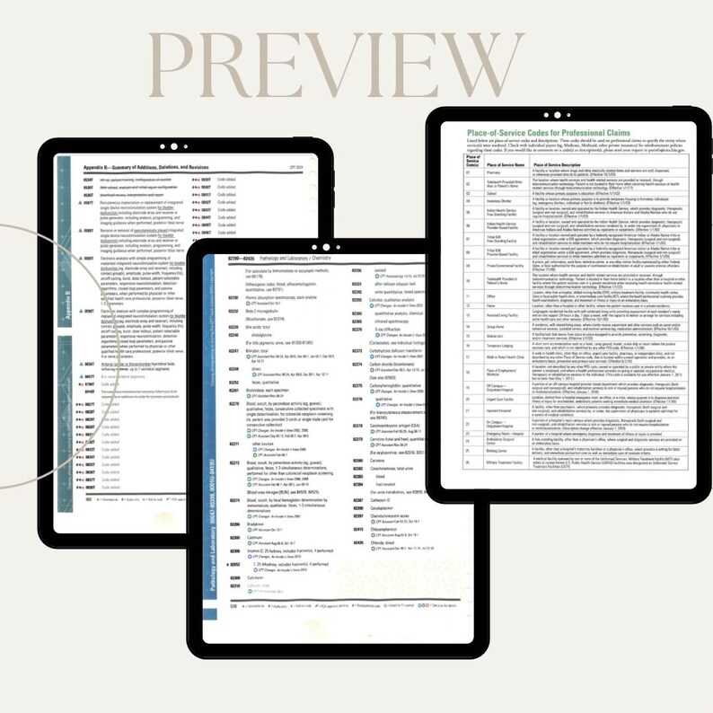 CPT 2024 Profesional Edition Ebook - Etsy