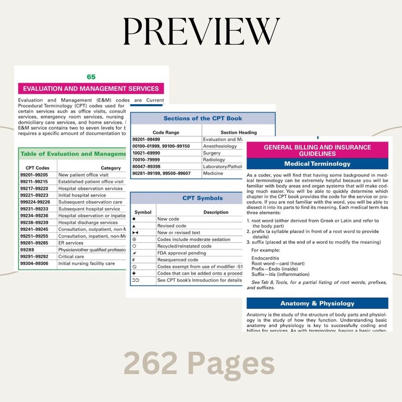 Pocket Coach for Medical Coding - Etsy