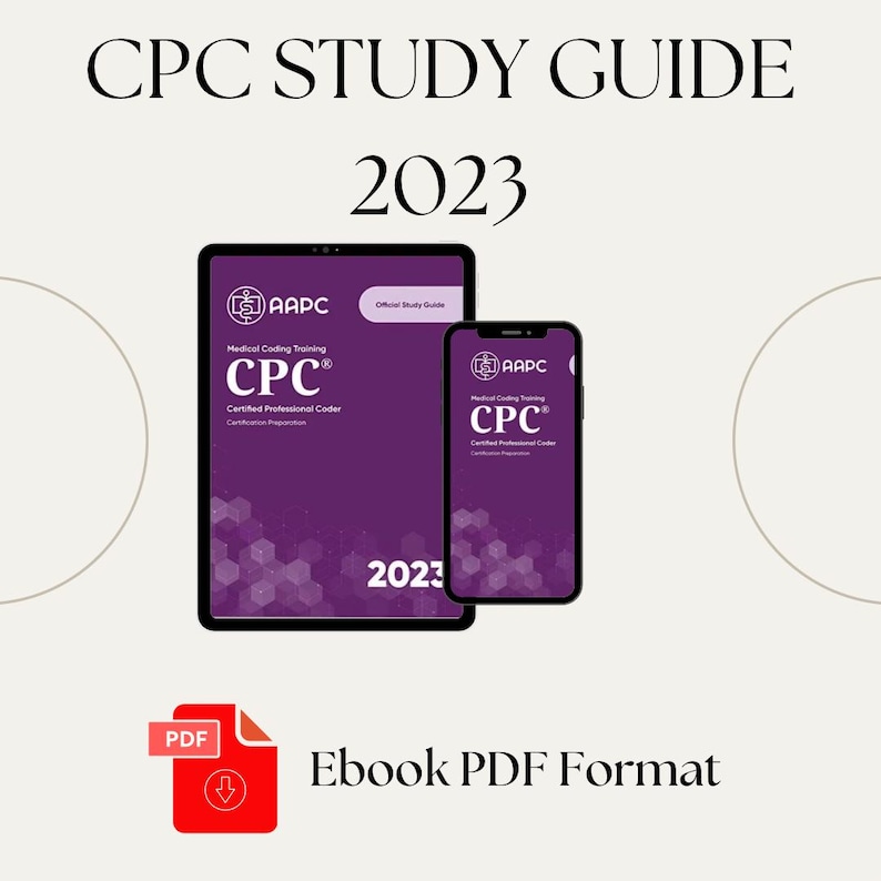 CPC Exam Official Study Guide 2023 - Etsy
