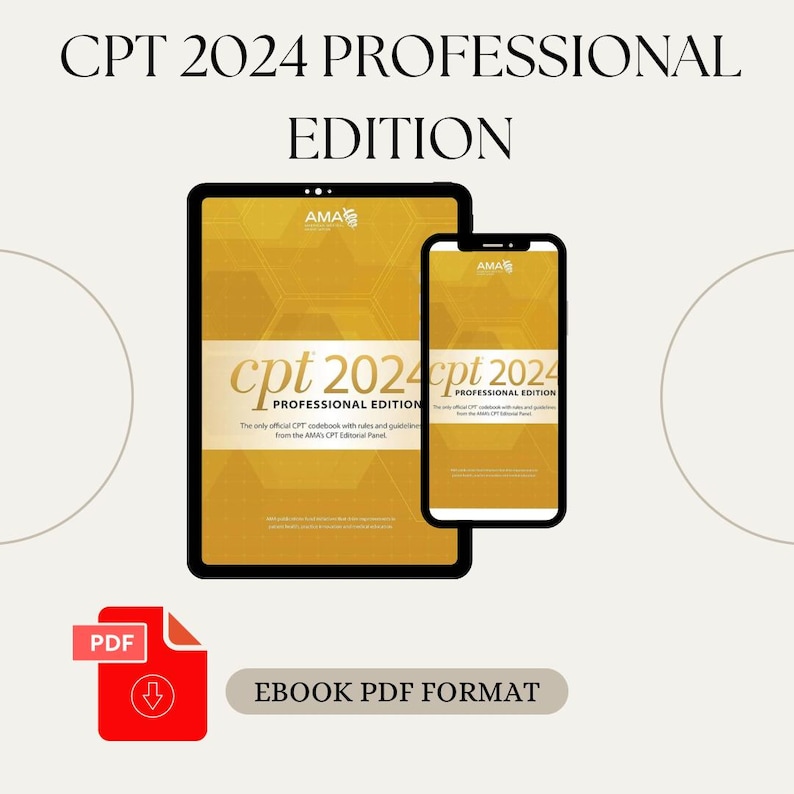 CPT 2024 Profesional Edition Ebook - Etsy