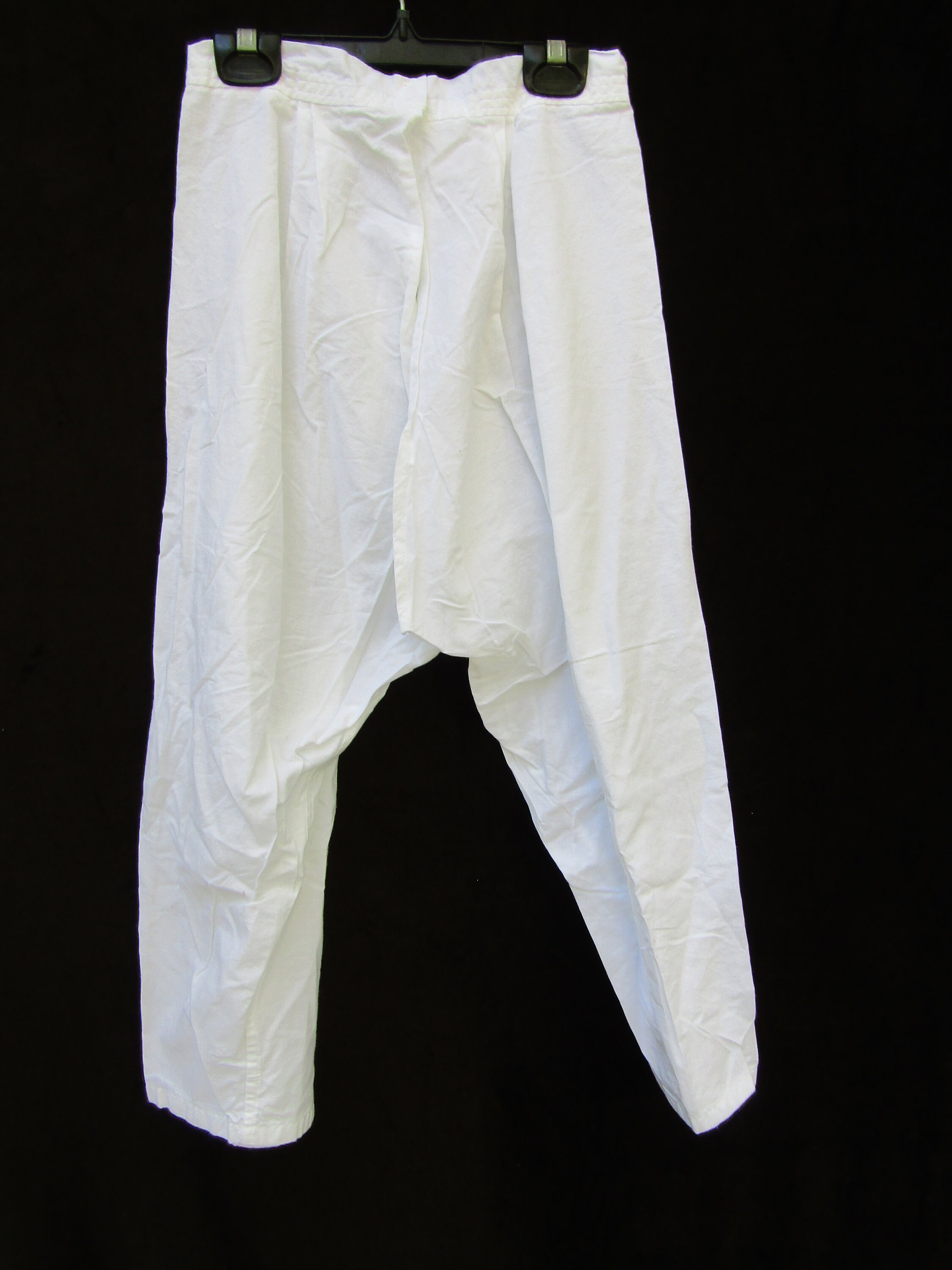 Open Crotch Bloomers Split Leg Drawers 24 Waist Girls Pantaloons Size ...