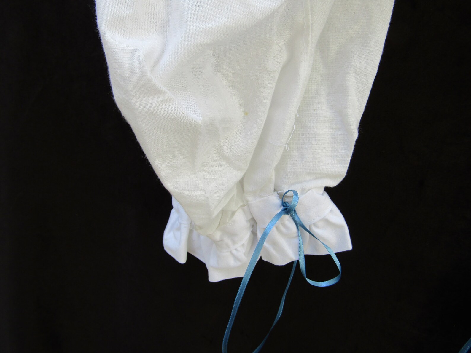 Split Leg Bloomers Open Crotch Drawers Drawstring Waist Womens ...