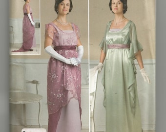 Victorian Edwardian Dress Pattern - Etsy