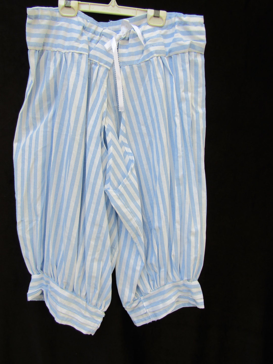 Open Crotch Drawers Split Leg Pantaloons up to 34 Inch Drawstring Waist ...