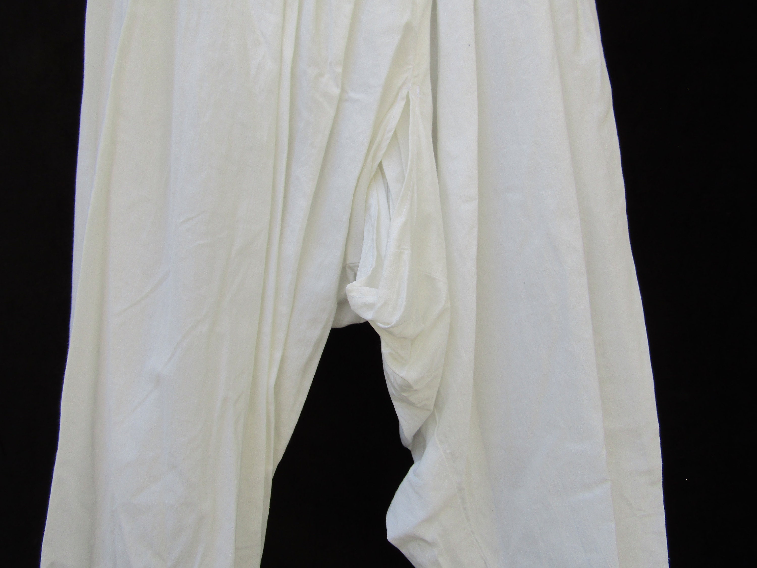 Open Crotch Bloomers Split Leg Drawers Girls 20 Waist Pantaloons ...