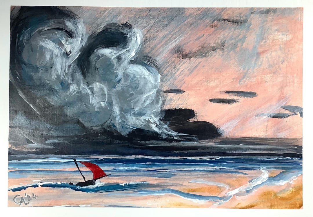 Billowing Storm Clouds, Constable, Brighton Beach, Old Masters ...