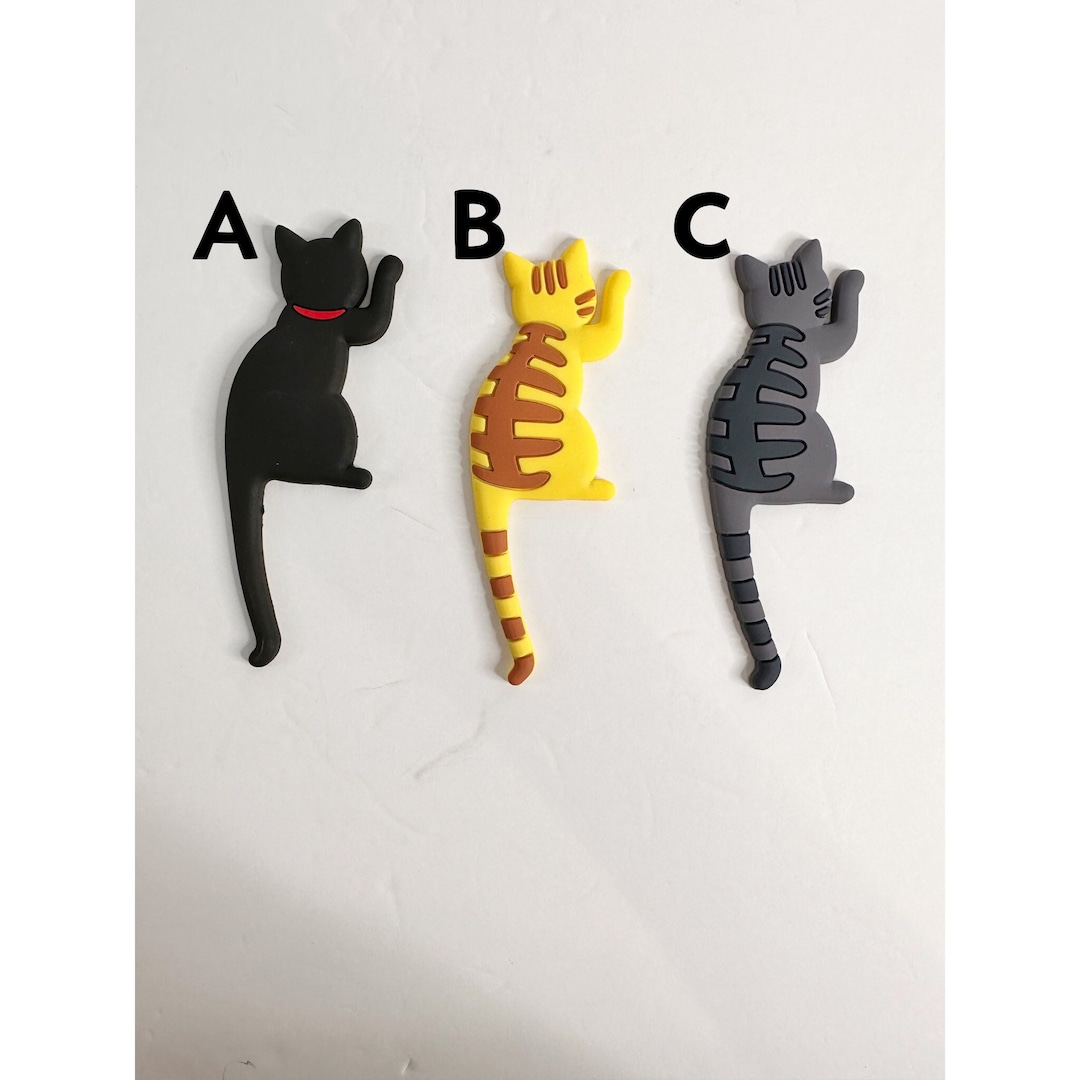 Cat Magnet Hook, Refrigerator Cat Magnet. Cat Accessories, Various ...