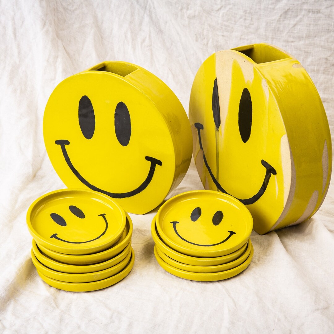 Smiley Vase melting Large - Etsy