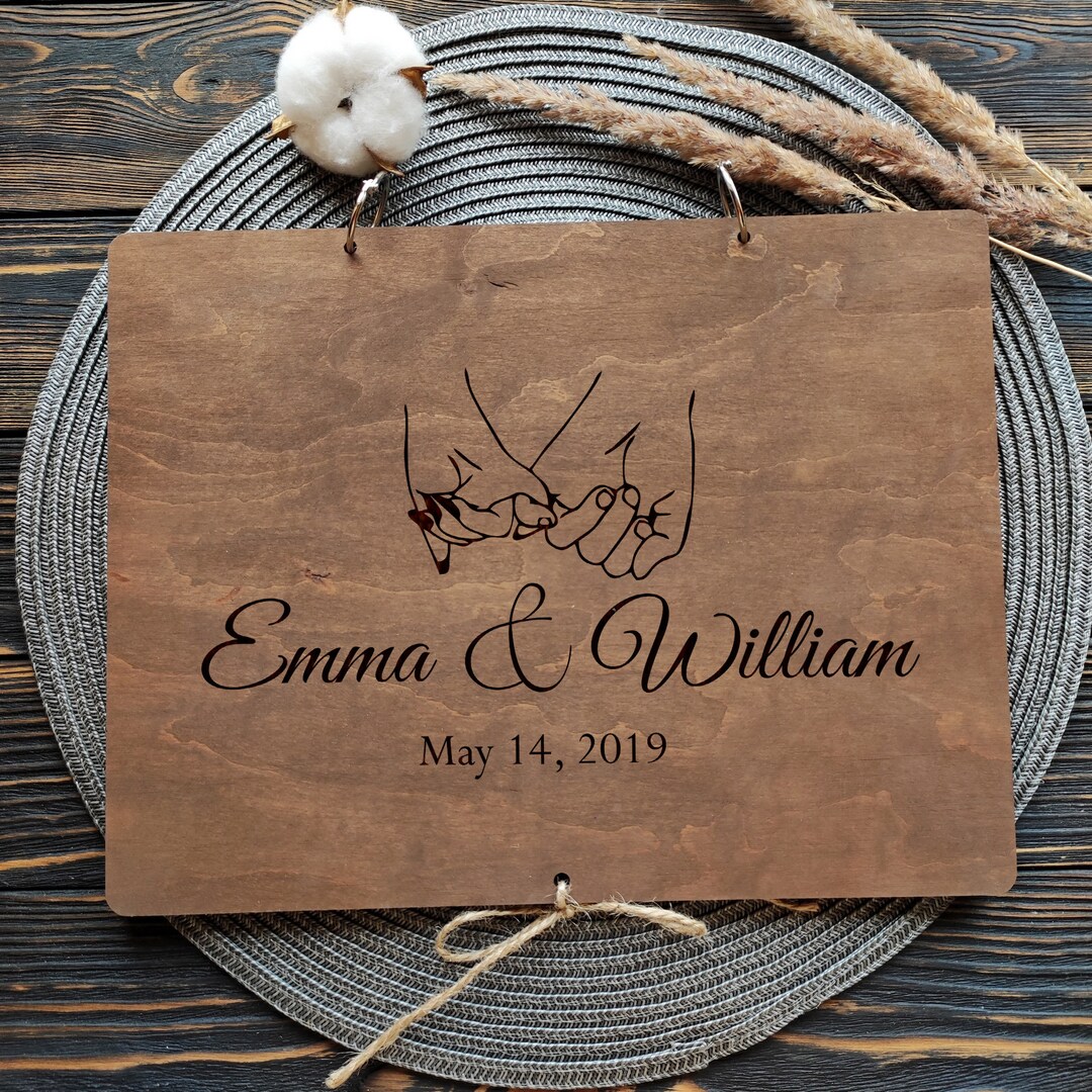 Unique Wedding Certificate Folder Wood Marriage Certificate Holder ...