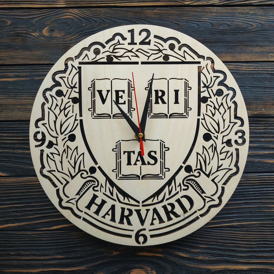 Large Harvard University Wall Clock 12 16 18 Inch Battery Operated Best ...