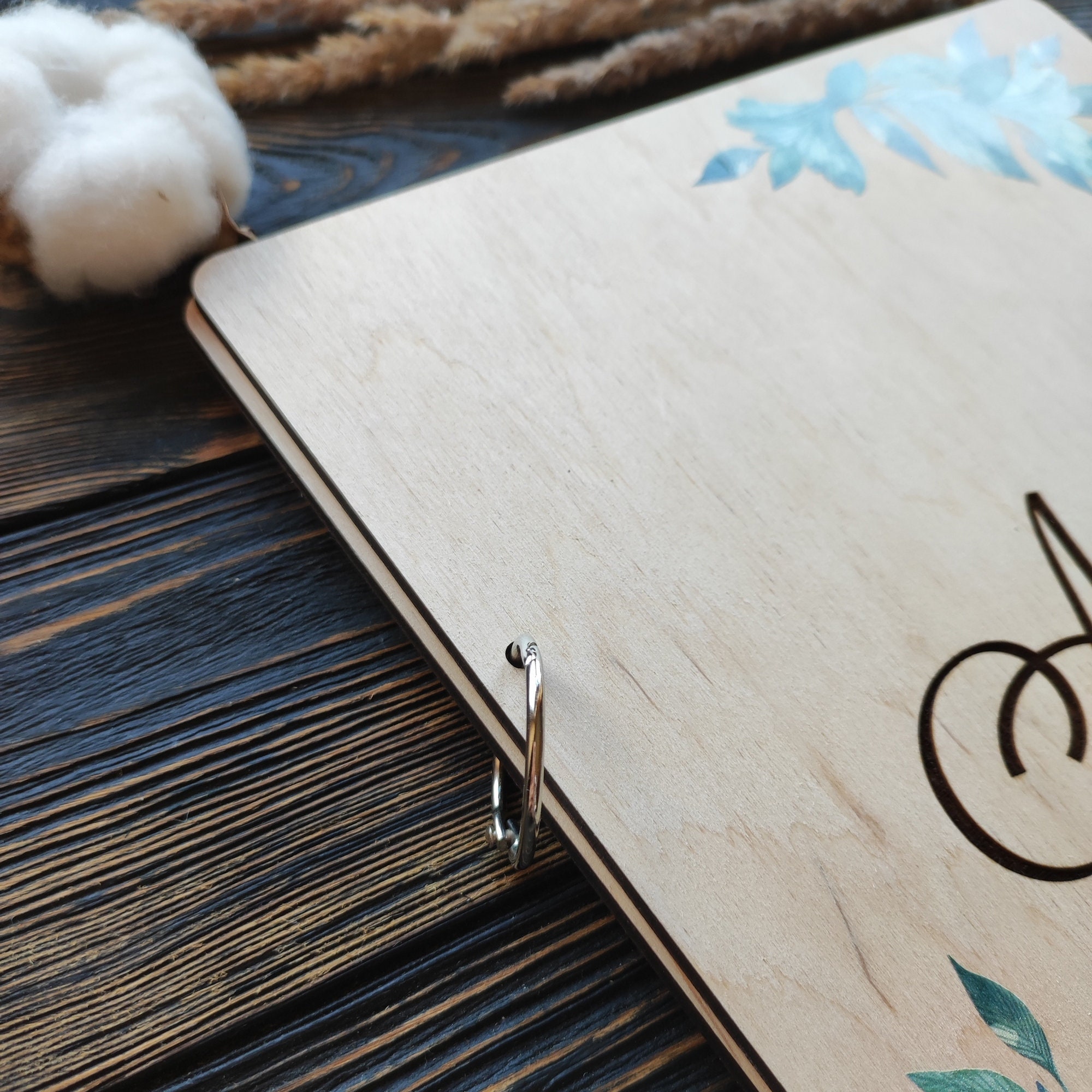 Personalized Wedding Certificate Folder Wood Marriage - Etsy