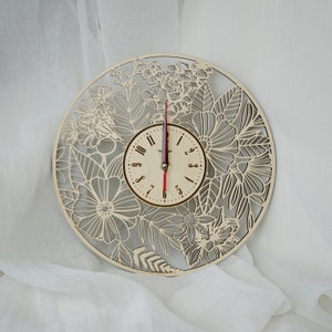 Unique Wall Clock Kitchen Living Room Bedroom Personalized Home Decor ...