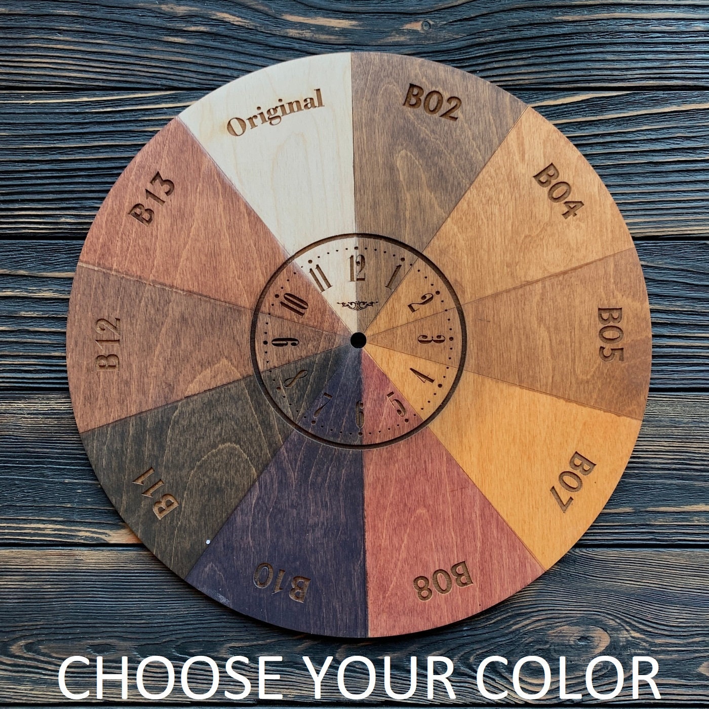 Large Butterfly Wall Clock 12 16 18 Battery Operated Butterflies Gift ...