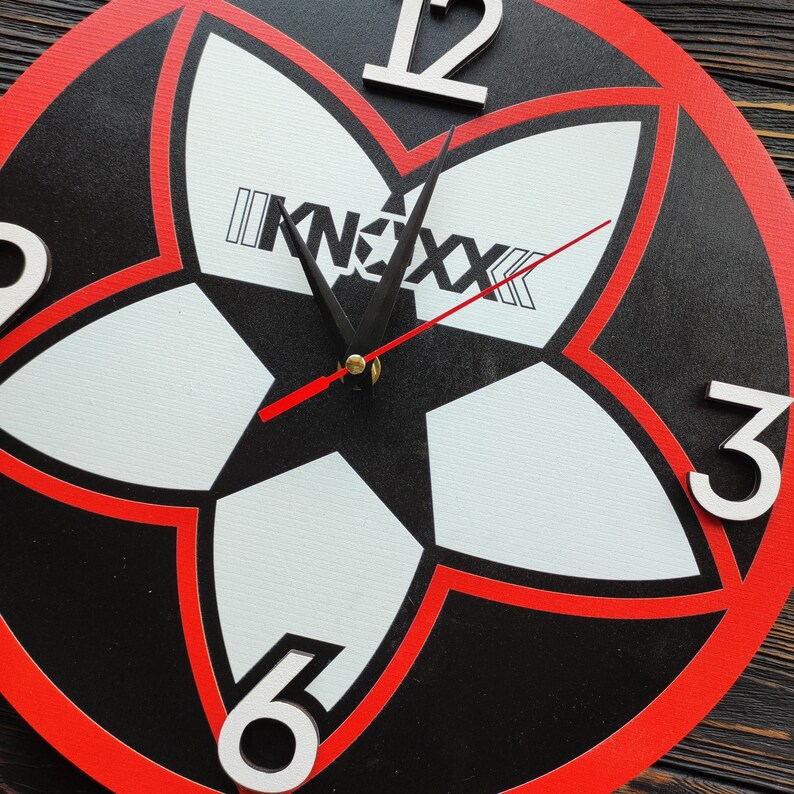 Personalized Wall Clock With Your Logo Unique Wood Clock for Office ...