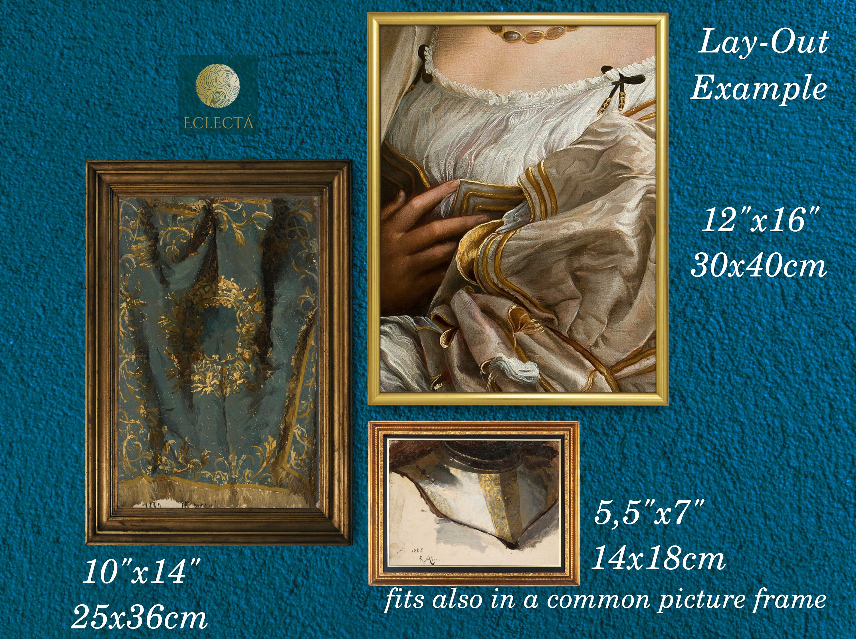 Printable Light Academia Vintage Gallery Wall SET of 3 Antique - Etsy