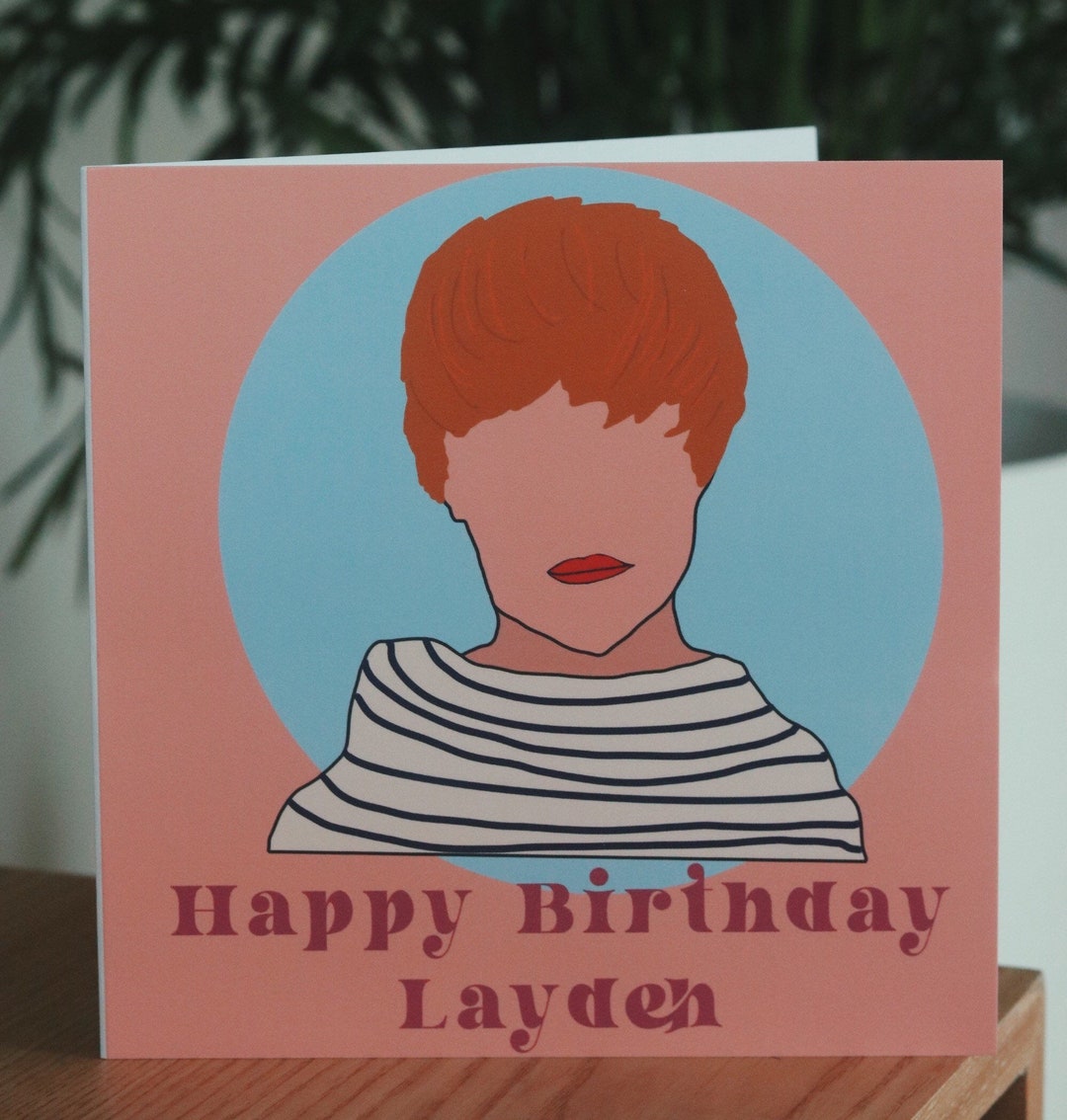 Charity Shop Sue Happy Birthday Card - Happy Birthday Laydeh - Blank ...
