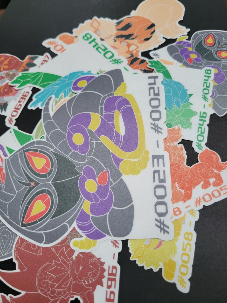 Pokemon Evolution Stickers [BLIND BOX] - Etsy