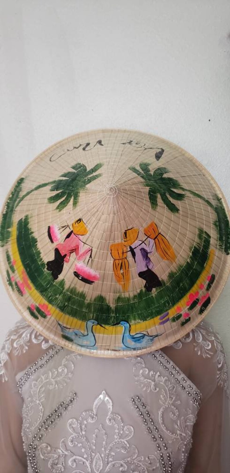 Non La Vietnam Vietnamese Traditional Hat Painting - Etsy