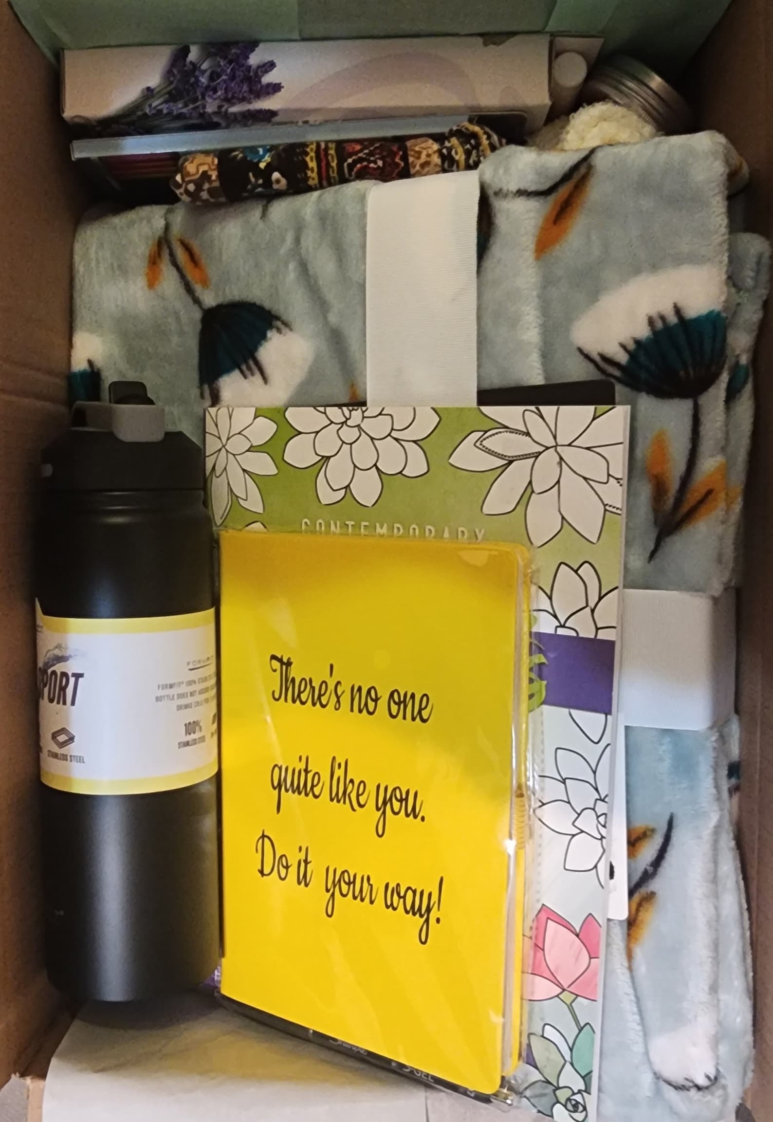 Cancer Care Box Women Chemo Thinking of You Encouragement Recovery ...