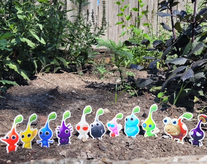 Pikmin Sticker Multi-pack - Etsy