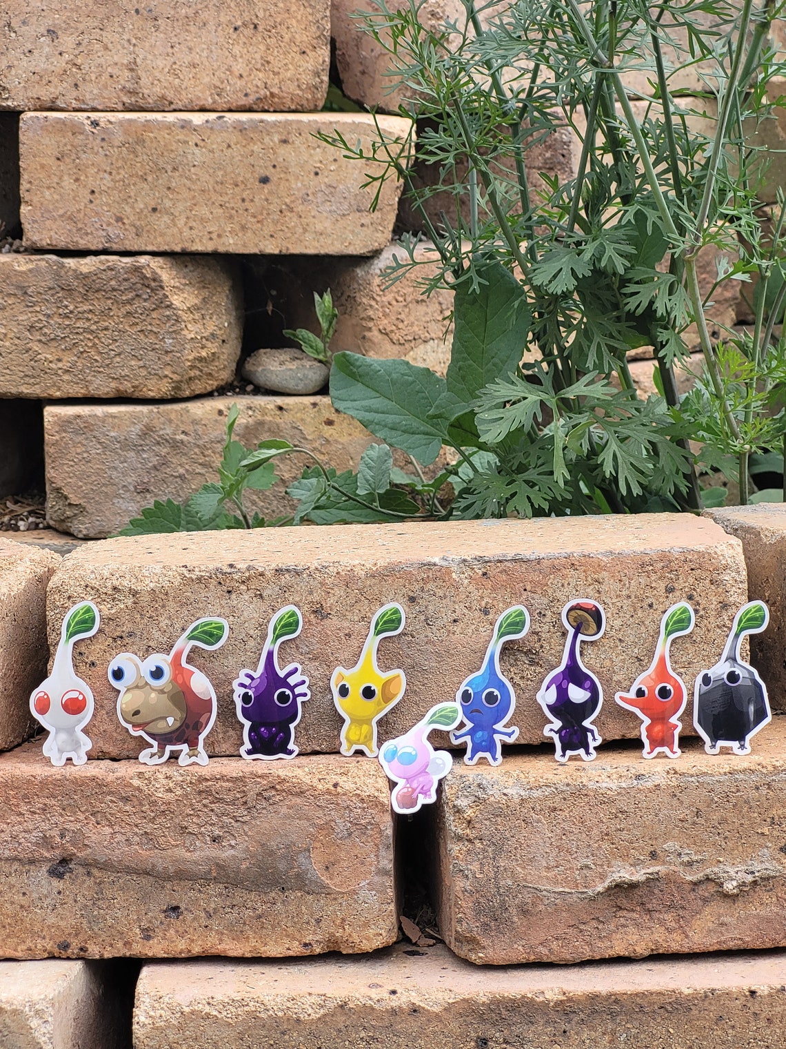 Pikmin Sticker Multi-pack - Etsy