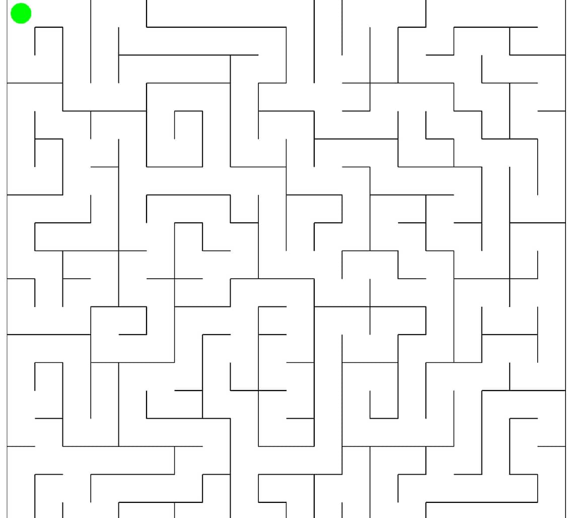 50 Square Mazes W/ Solutions PDF Download Printable Mazes for Kids, Fun ...