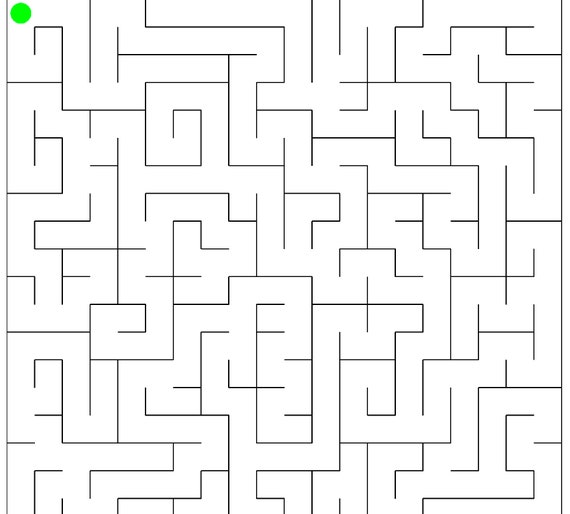 Square Maze Printable