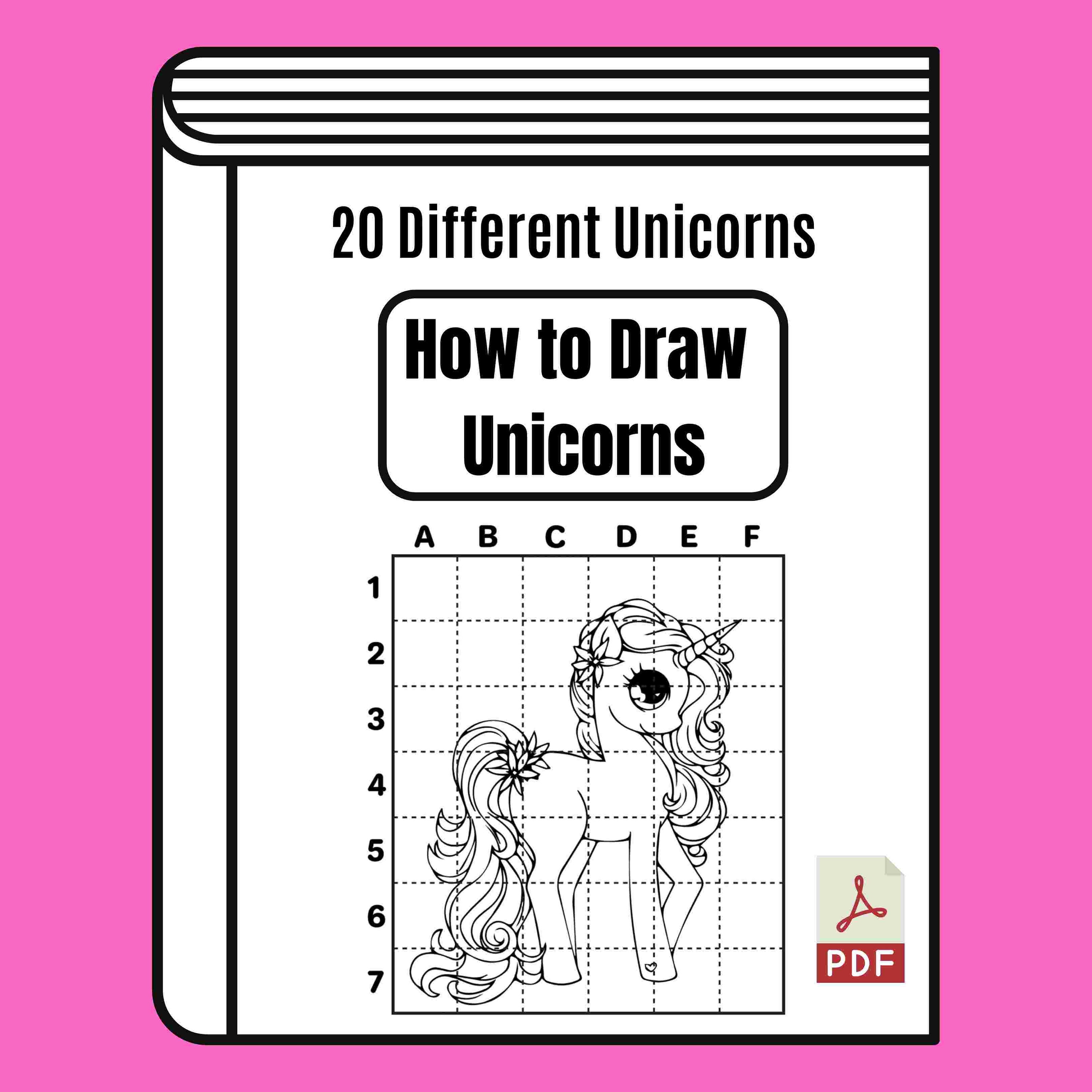 Unicorn Drawings To Trace