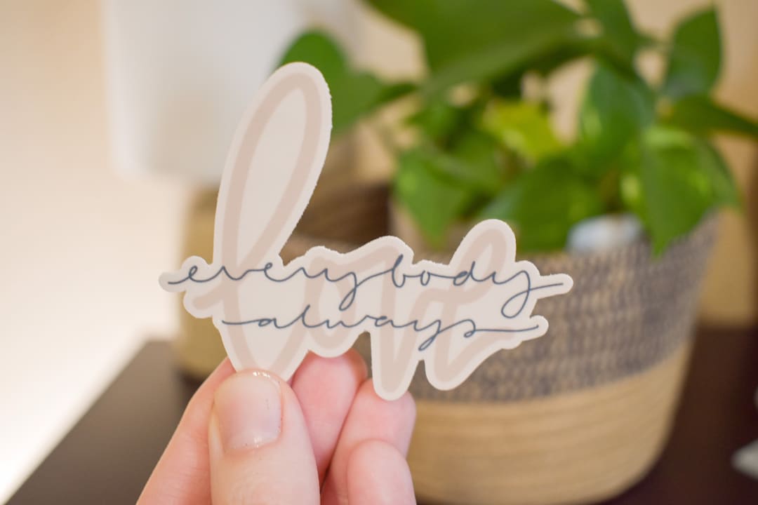 Love Everybody Always Sticker - Etsy