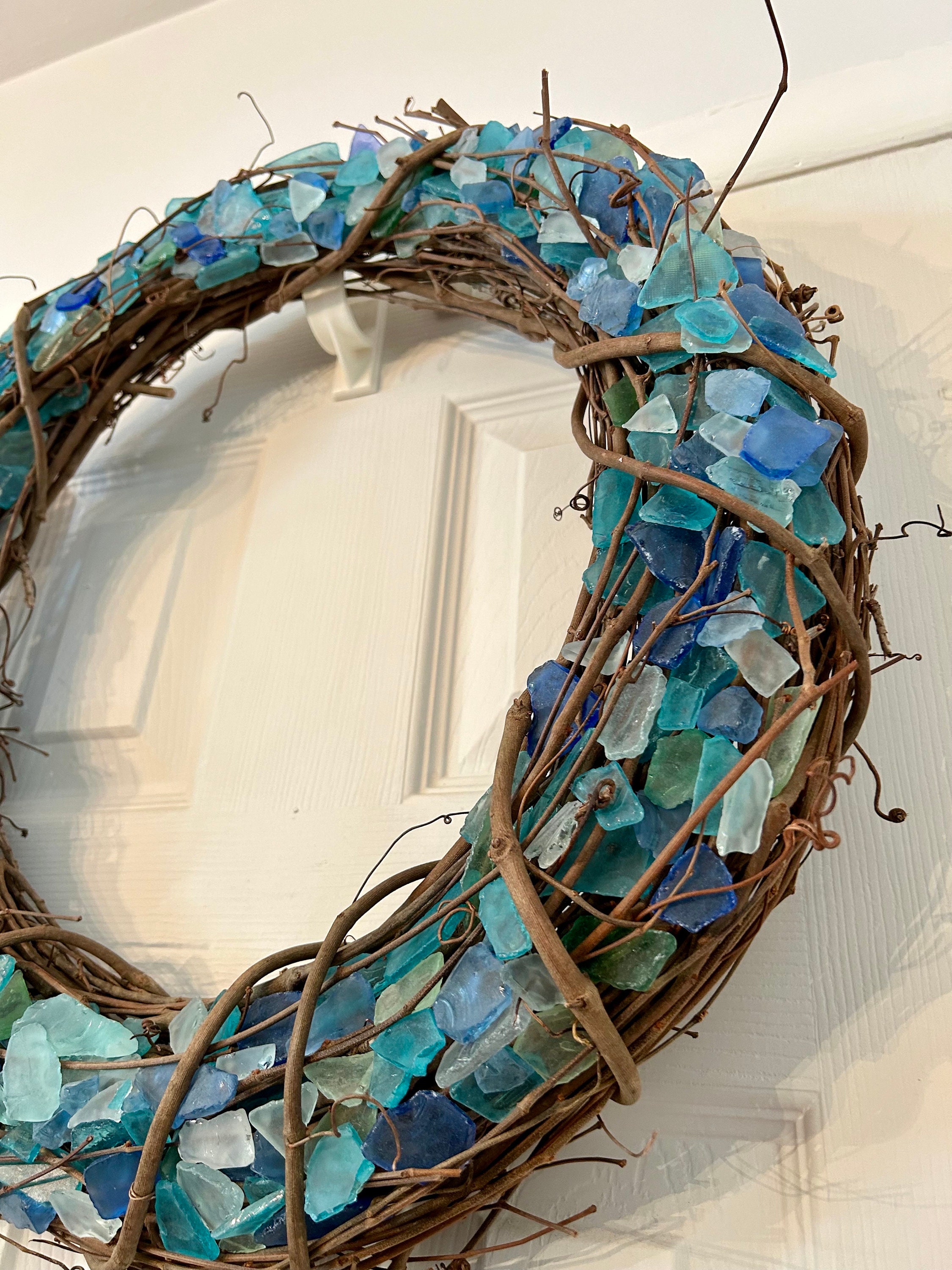 Sea Glass Wreath - Etsy
