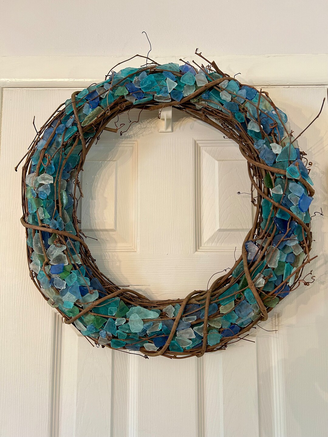 Sea Glass Wreath - Etsy