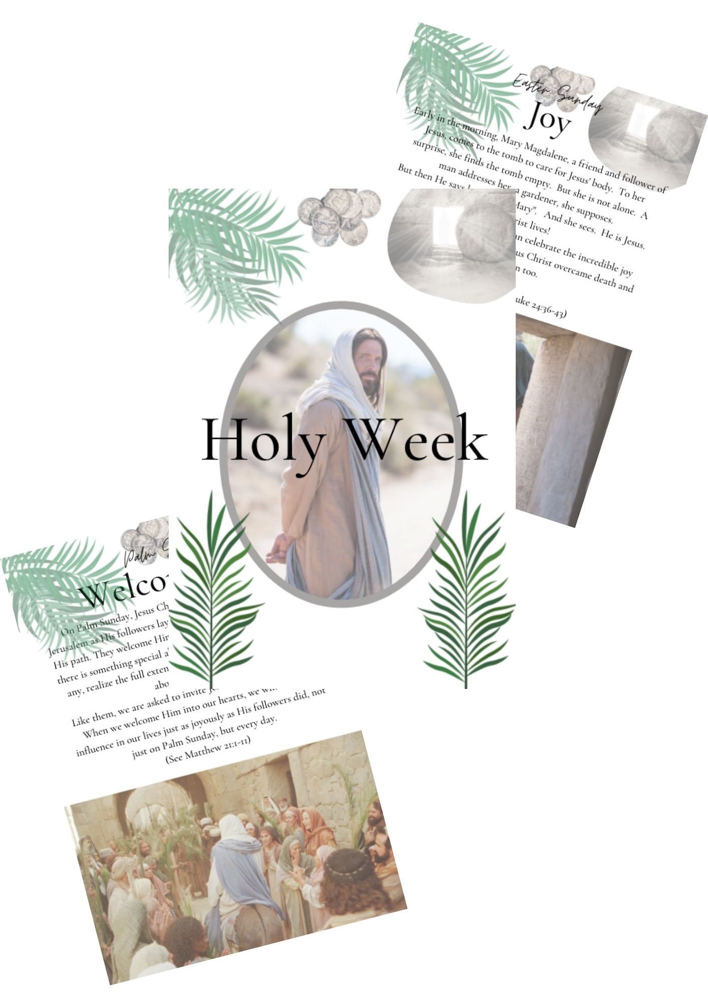 Easter Holy Week Posters - Etsy