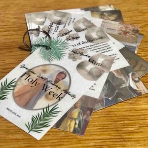 Easter Holy Week Posters - Etsy