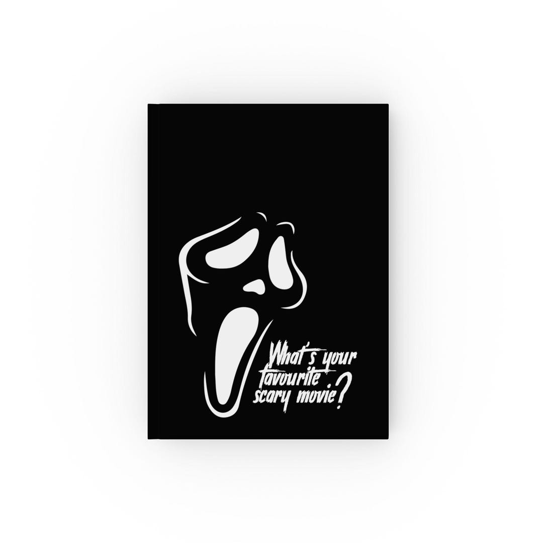Scream Horror Movie Themed Journal Horror Movie Ghostface Journaling ...