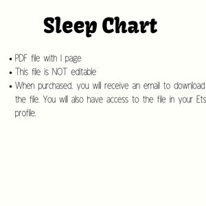 Printable Cat Sleep Sticker Chart Reward Chart for Toddlers - Etsy