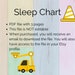 Printable Sleep Sticker Chart Bundle, Construction Reward Tracker for ...