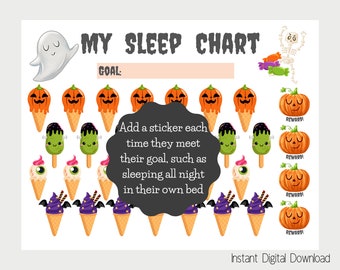 Nap Sticker Chart - Etsy