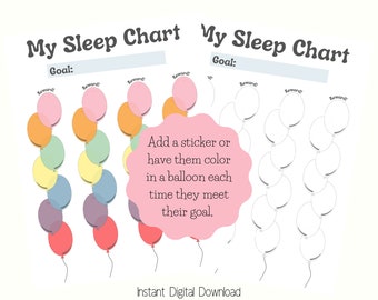 Nap Sticker Chart - Etsy