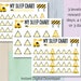 Printable Sleep Sticker Chart Bundle, Construction Reward Tracker for ...