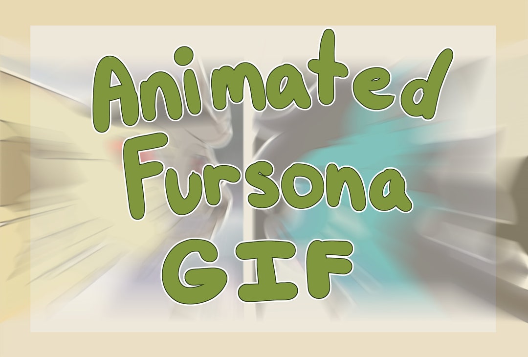 Animated Fursona GIF - Etsy