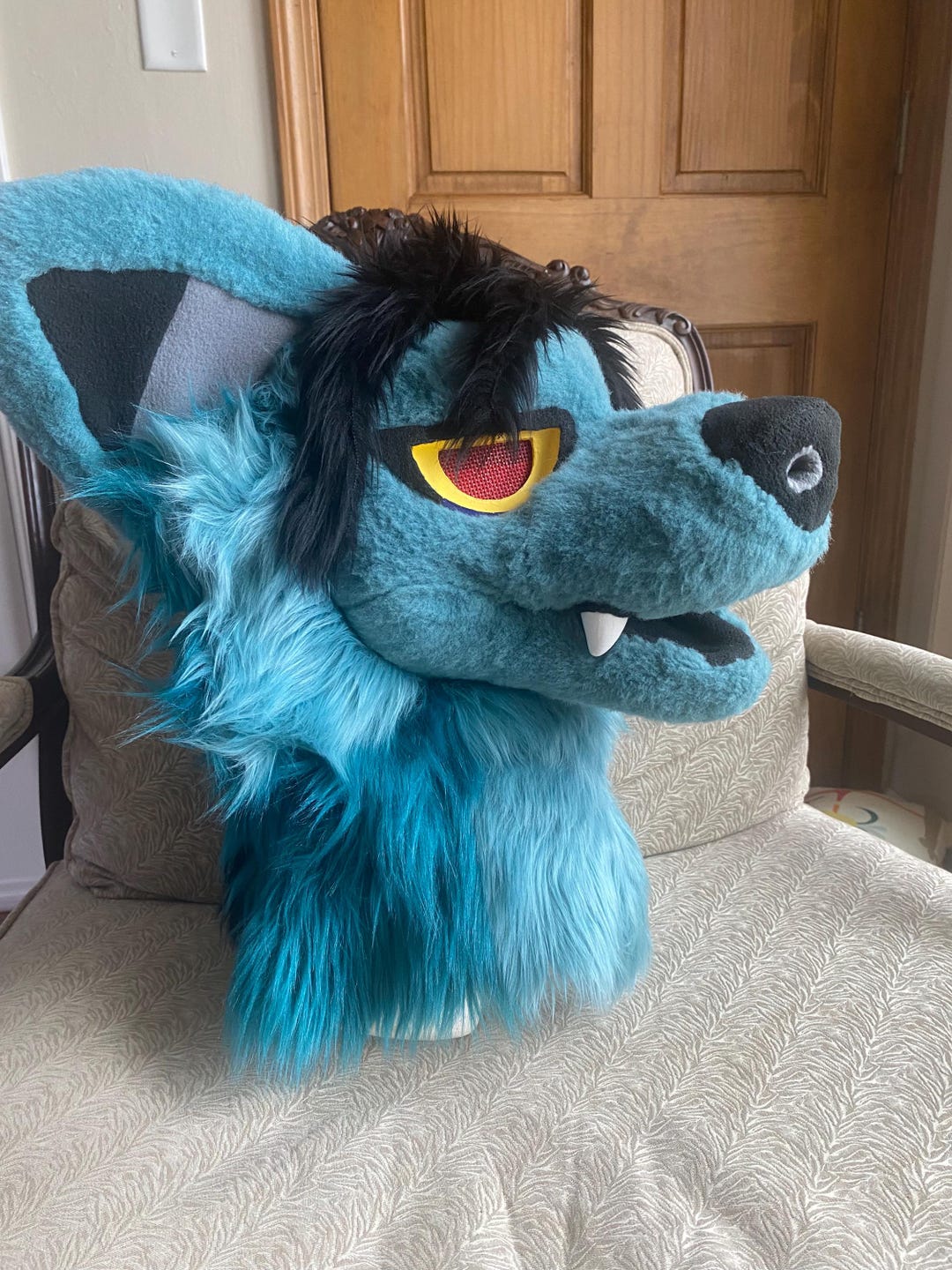 Hyena Fursuit Head - Etsy