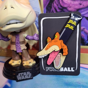 Cursed Gungan Lollipop Enamel Pin Moving Badge - Etsy