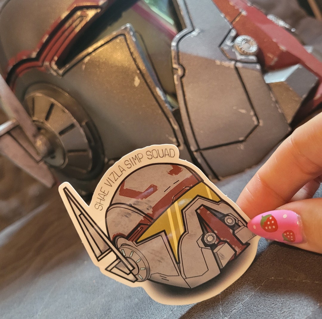 Shae Vizla Inspired Simp Squad Sticker - Etsy