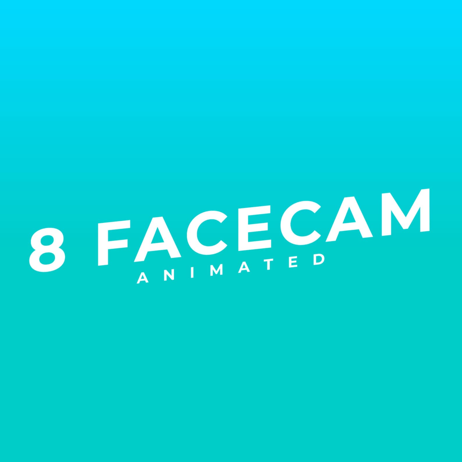 8 CUTE FACECAM ANIMATED twitch youtube and obs. 8 facecam - Etsy España
