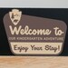 Kindergarten Welcome Sign National Park Decor Classroom Welcome Sign ...